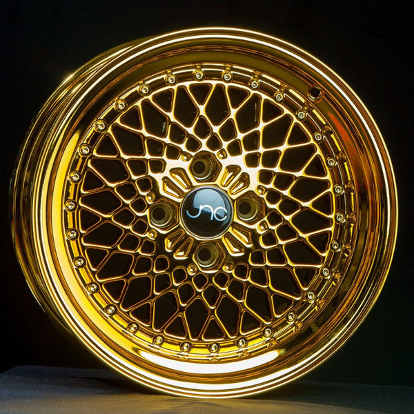 JNC045 Gold Platinum | JNC Wheels | custom wheels collection