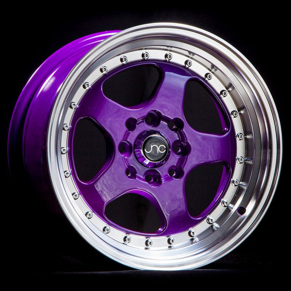 JNC010 Candy Purple Machined Lip | JNC Wheels | custom wheels collection